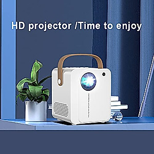 Projector, Hd Projector WiFi Projector 120ansi Home Video Projector Compatible with Hdmi/av/USB/Laptop/iOS & Android Smartphone Have You Tube App Movie Projector