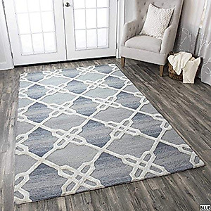 Rizzy Home Caterine 8' x 10' Blue Rug