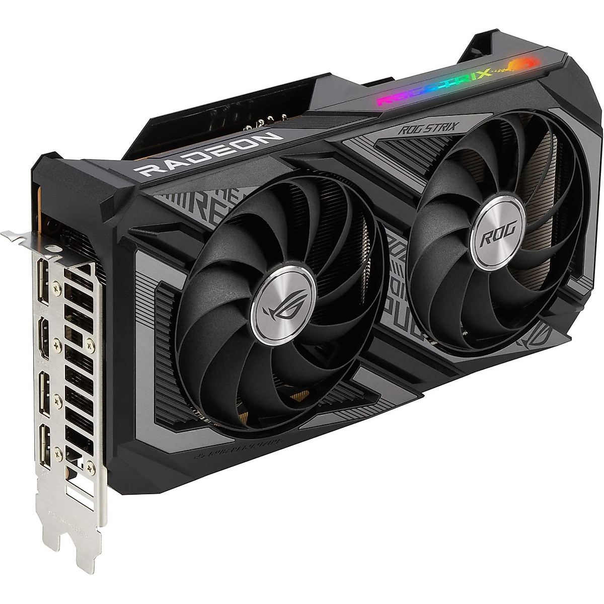 ASUS ROG Strix AMD Radeon RX 6600 XT OC Edition Gaming Graphics Card (AMD RDNA 2, PCIe 4.0, 8GB GDDR6, HDMI 2.1, DisplayPort 1.4a, Axial-tech Fan Design, Super Alloy Power II, GPU Tweak II)