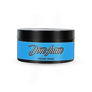 Don Juan Hybrido Pomade | Water Based | Strong Hold | High Shine | Natural Plant Extracts and Ocean Minerals | Summer Sea Breeze Scent, 4 oz.