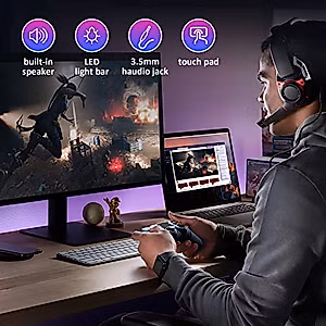 PS-4 Controller Dual-shock 4 Wireless Compatible for PS-4/Pro/Slim/Wireless Play-Station 4 Controller with paddles PS-4 Remote Controller for PC 6-Axis Motion Sensor Turbo，1000mAh