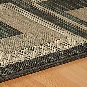 SUPERIOR 4x6RUG Colburn Geometric Indoor/Outdoor Rug, 4' x 6'