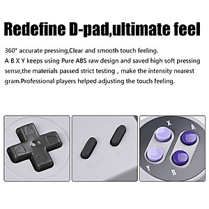 KIWITATA 2X Classic SNES USB Controller for Retro Gamings, Super NES Wired USB Joypad Game Controller for Windows PC Mac Raspberry Pi