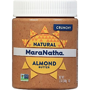 MaraNatha No Stir Crunchy Almond Butter, 12 oz Jar