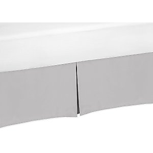 Grey Crib Bed Skirt for Baby Bedding Sets