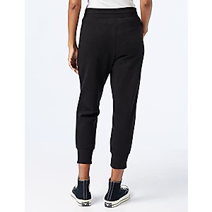 Amazon Essentials Women's French Terry Fleece Capri Jogger Sweatpant (Available in Plus Size), Black, XX-Large
