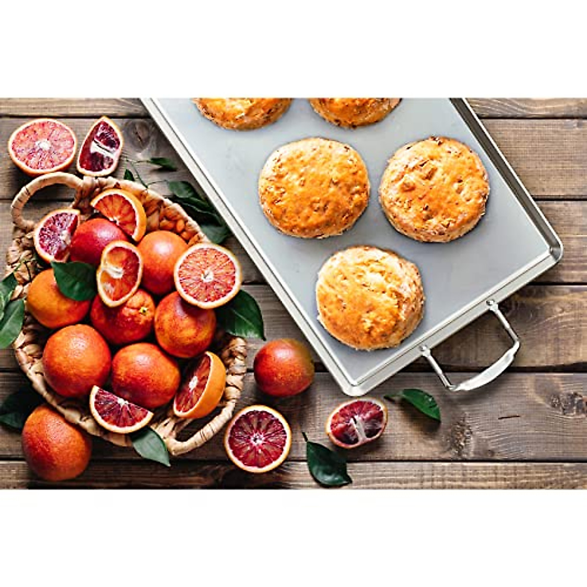 DOBADN Stainless Steel Double Burner Griddle, 18'' x 11.5'' Grill Skillet for Medium or Low Heat Double Burner Gas Grill, Double Burner Electric Stovetop