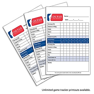 On Par Premium Crocodile Golf Scorecard Holder - Black/Pink