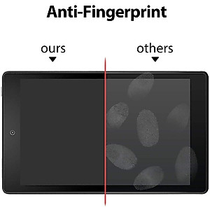 TiKeDa [3-Pack Screen Protector for Amazon Kindle Fire HD 8 (2018/2017/2016 Release) Hard Tempered Glass/HD/9H Hardness High Definition Clear-Not Fit Fire HD 8 2020