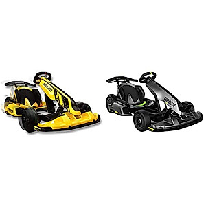 Segway Transformer Electric GoKart Pro Bumblebee Limited Edition & Segway Ninebot Electric GoKart Pro, Outdoor Race Pedal Go Karting Car, Black