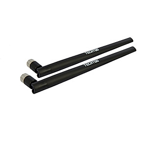 TECHTOO WiFi Antenna Dual Band 7dBi 2.4GHz/5.8GHz with RP-SMA Connector for Wireless Network Router USB Adapter PCI Card IP Camera DJI Phantom Wireless Range Extender FPV UAV Drone