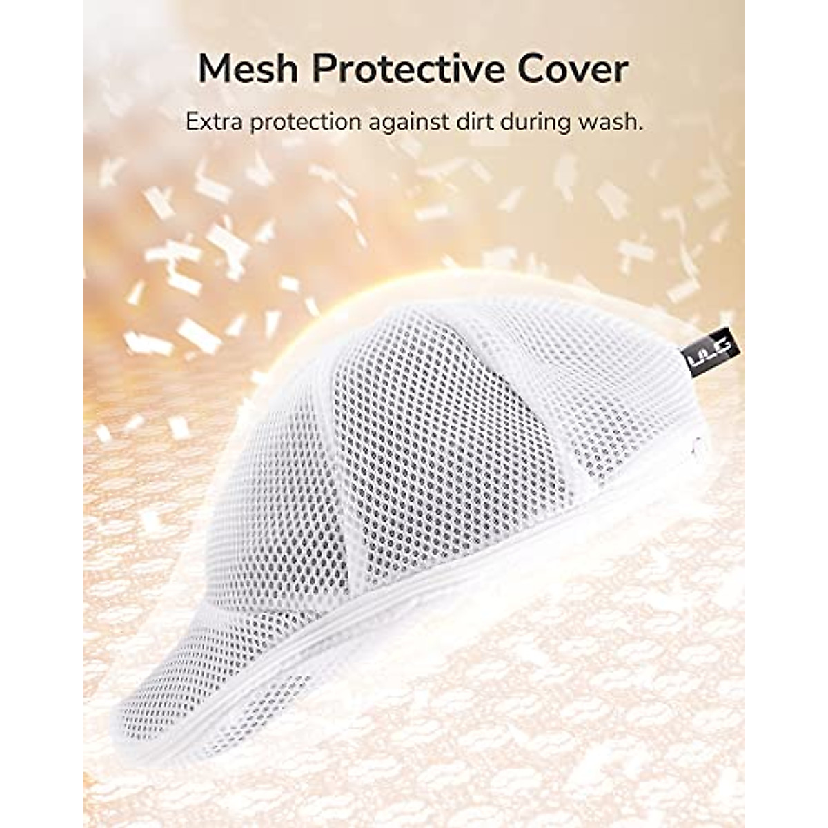 Baseball Cap Hat Washer for Washing Machine, 2 Pack ULG Hat Cleaner for Baseball Caps, Hat Organizer/Cap Washer for Dishwasher, Washing Hat Rack Hat Holder