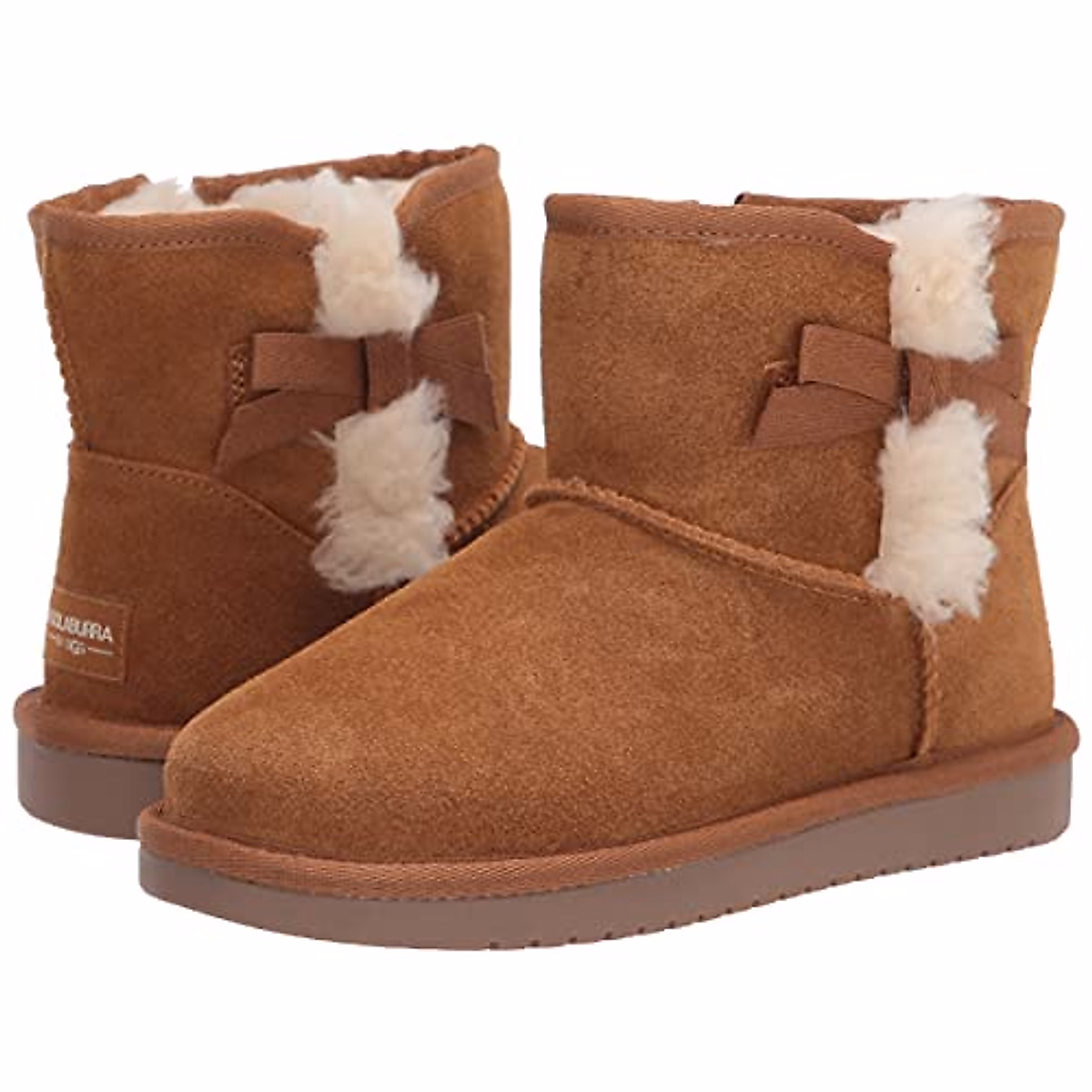 Koolaburra by UGG, Victoria Mini Boot, Chestnut, 5 Big Kid