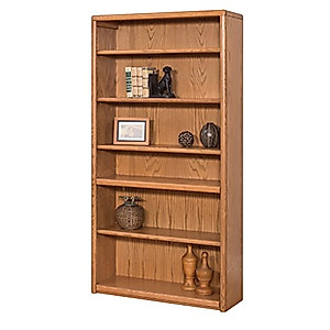 Martin Furniture Contemporary 6 Shelf Bookcase - Fully Assembled