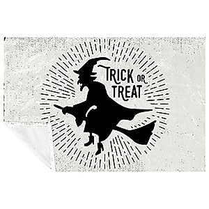 Halloween Background Prints Soft Warm Cozy Blanket Throw for Bed Couch Sofa Picnic Camping Beach, 150×100cm