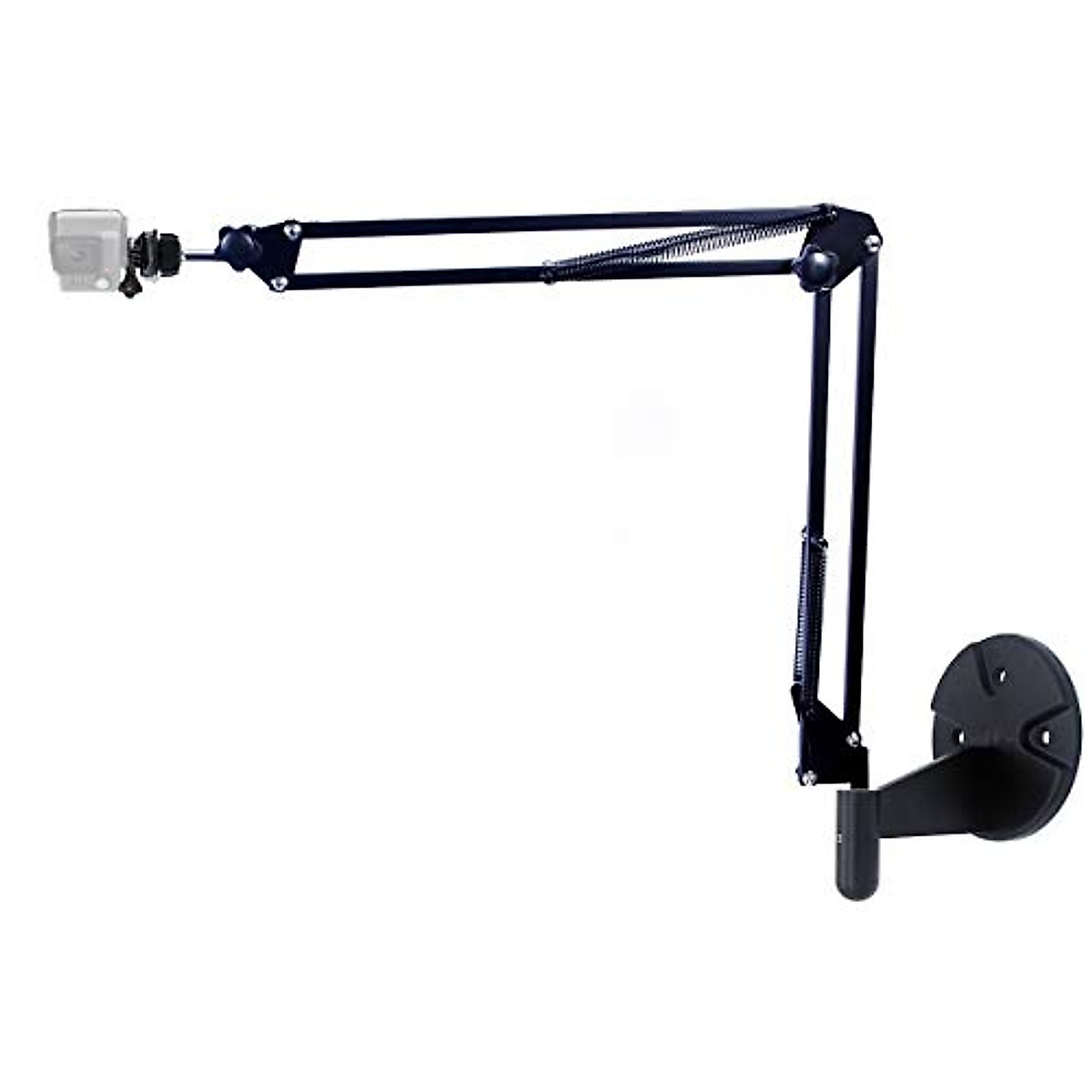 2in1 Wall Phone Mount,Overhead Camera Mount for iPhone Samsung Live Streaming,Baking,Craft,Videos,Online Lessons - Acetaken