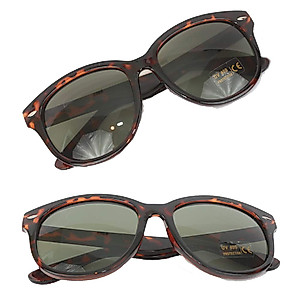 Utopiat Audrey Style Sunglasses for Women | Tortoiseshell | Retro Cat-Eye Sunglasses for Women | UV-400 Protection | Stress-Free Wearing | Anti-Allergy | Inspired By Breakfast at Tiffany's