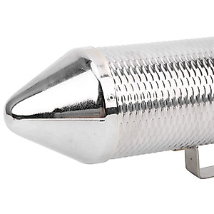 Stainless Steel Guiro with Scraper Percussion Instrument