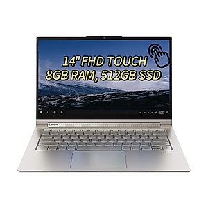 Lenovo Yoga C940-14 FHD(1920x1080) IPS Touch, 360° 2-in-1 Design, Fingerprint Reader, Intel 10th gen i7-1065G7 up to 1.3 GHz, 4 Cores, 8GB DDR4 RAM, 512GB SSD, Win 10, Gray, EAT Pen