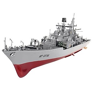 POCO DIVO Smasher Destroyer Navy Battleship RC Warship Missile Battle Cruiser 1/275 Military Model 31" Frigate Marine Boat