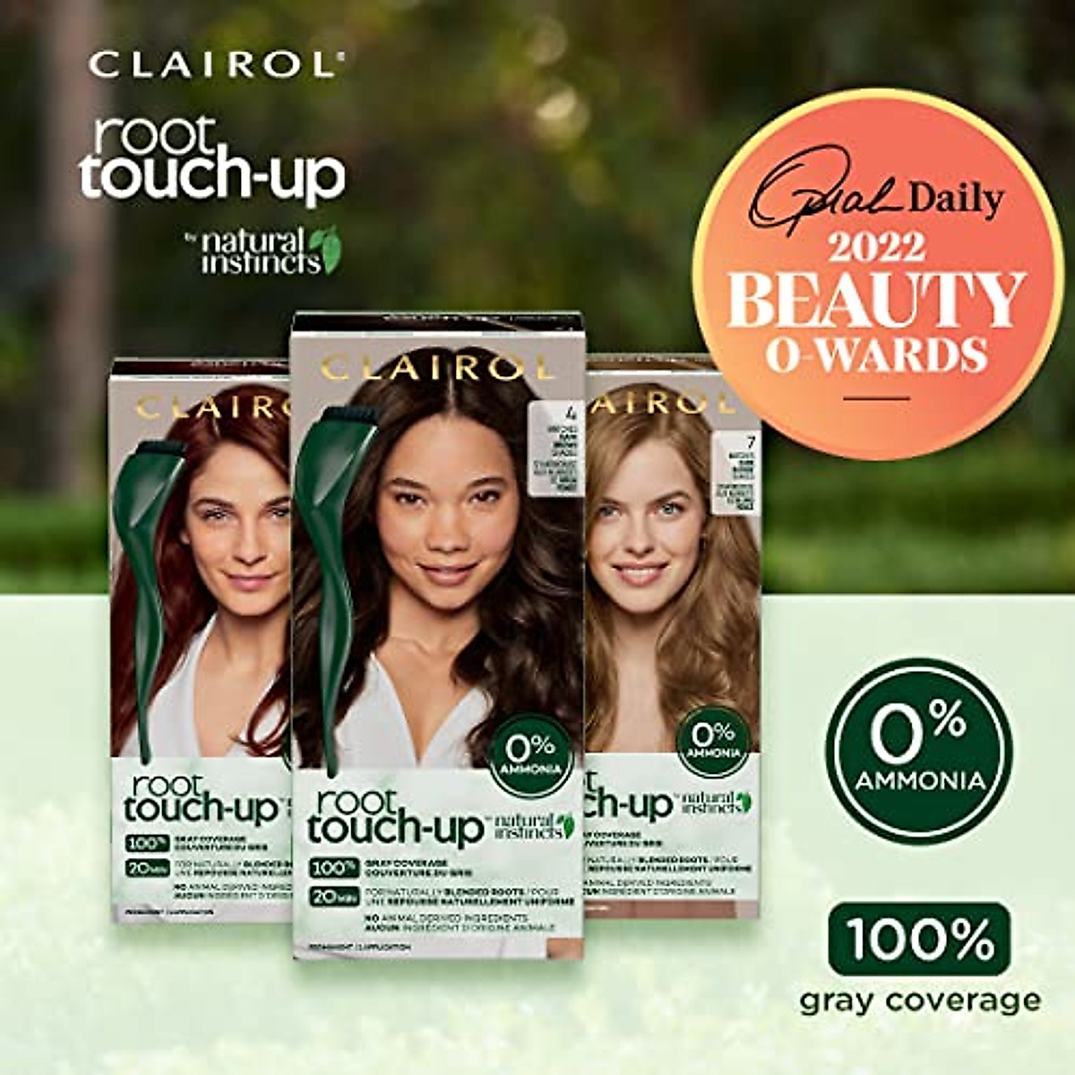 Clairol Root Touch-Up by Natural Instincts Permanent Hair Dye, 5 Medium Brown Hair Color, Pack of 1