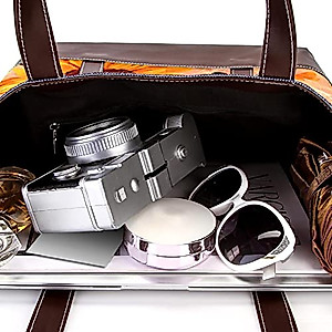 Tote Bag Women Satchel Bag Handbag Stylish Tote Handbag for Women Hobo Bag Fashion Crossbody Bag, Sunflower Butterfly Autumn Vintage