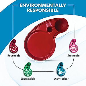 Wisconic Original Party Pal All-In-One Tray, Green