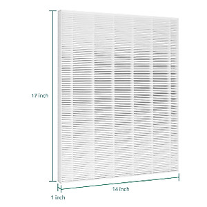 D480 True HEPA Replacement Filter D4, Compatible with D480 Air Purifier, Compare to D4 Filter, 2 H13 Grade True HEPA and 8 Activated Carbon Filters, Item Number 1712-0100-00
