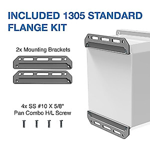 Serpac I352HL,TGBG (10.23 x 11.75 x 7.46 in) Polycarbonate IP67 Waterproof UL 508A Plastic Project Junction Box Enclosure with Gray Top Hinged Cover, Plastic Rustproof Latches and Gray Bottom