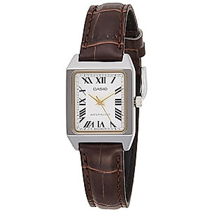 Casio Analog LTP-V007L-7B2UDF, Brown, Strip
