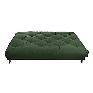 Trupedic Poly Solid Futon Mattress, 8-inch, Hunter Green