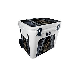 MightySkins Skin Compatible with Yeti Roadie 60 Wheeled Cooler - Reaper Skull | Protective, Durable, and Unique Vinyl Decal wrap Cover | Easy to Apply, Remove, and Change Styles | Made in The USA