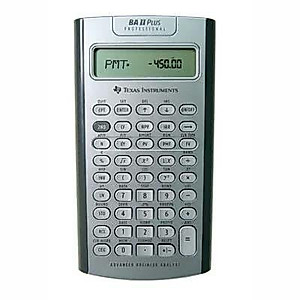 Texas Instruments BA II Plus Professional Advanced Financial Calculator by Texas Instruments