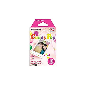 Fujifilm instax Mini Film Bundle D Consists of Daylight Film 20 Pack, Rainbow 10 Pack, Shiny Star 10 Pack, Candy Pop 10 Pack
