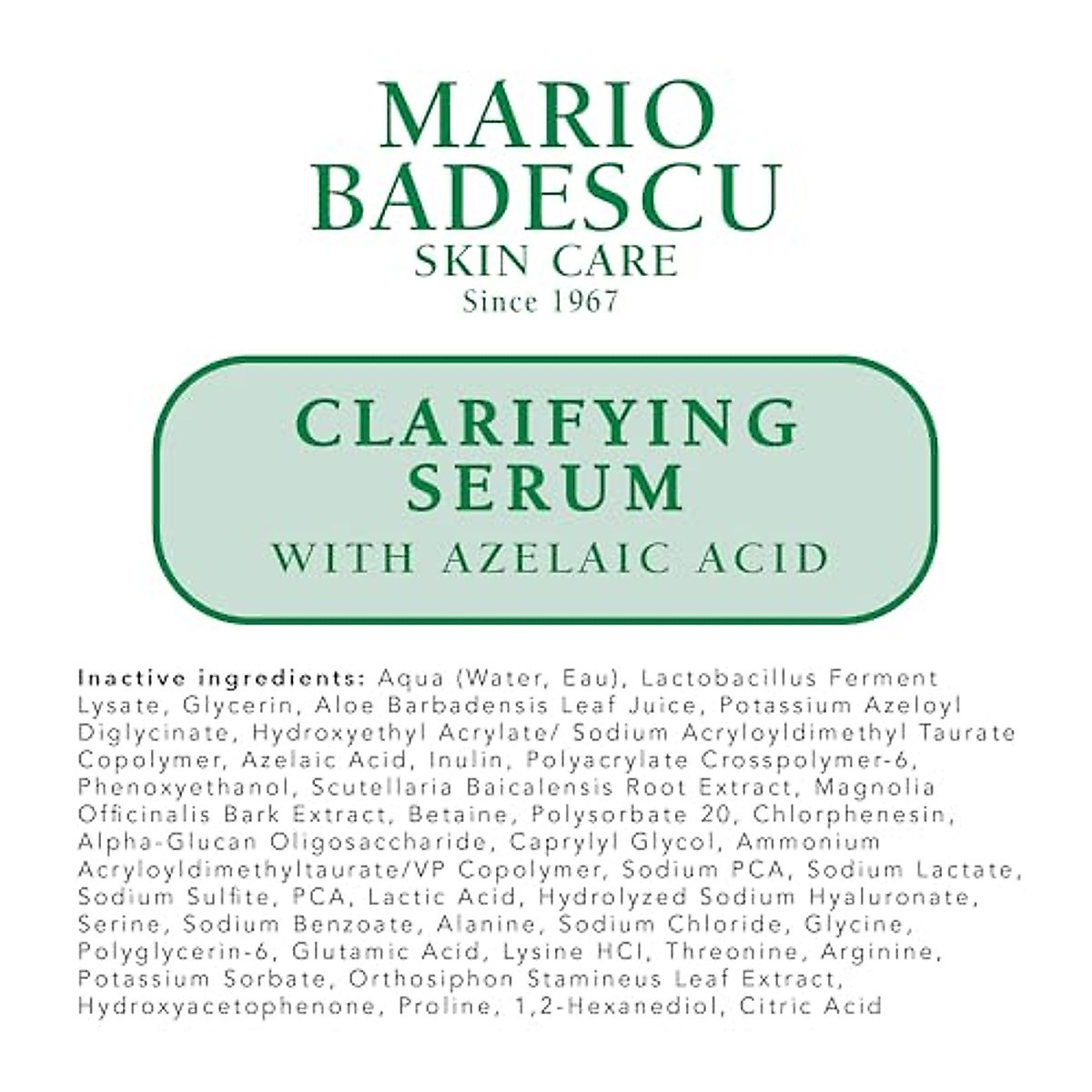Mario Badescu Clarifying Serum with Azelaic Acid