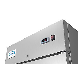 KoolMore 29" 1 Door Stainless Steel Upright Commercial Reach-in Freezer - 23 cu. ft