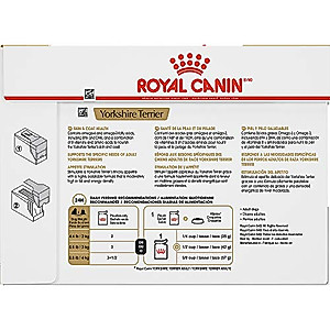 Royal Canin Yorkshire Terrier Adult Breed Specific Wet Dog Food, 3 oz 12-pack