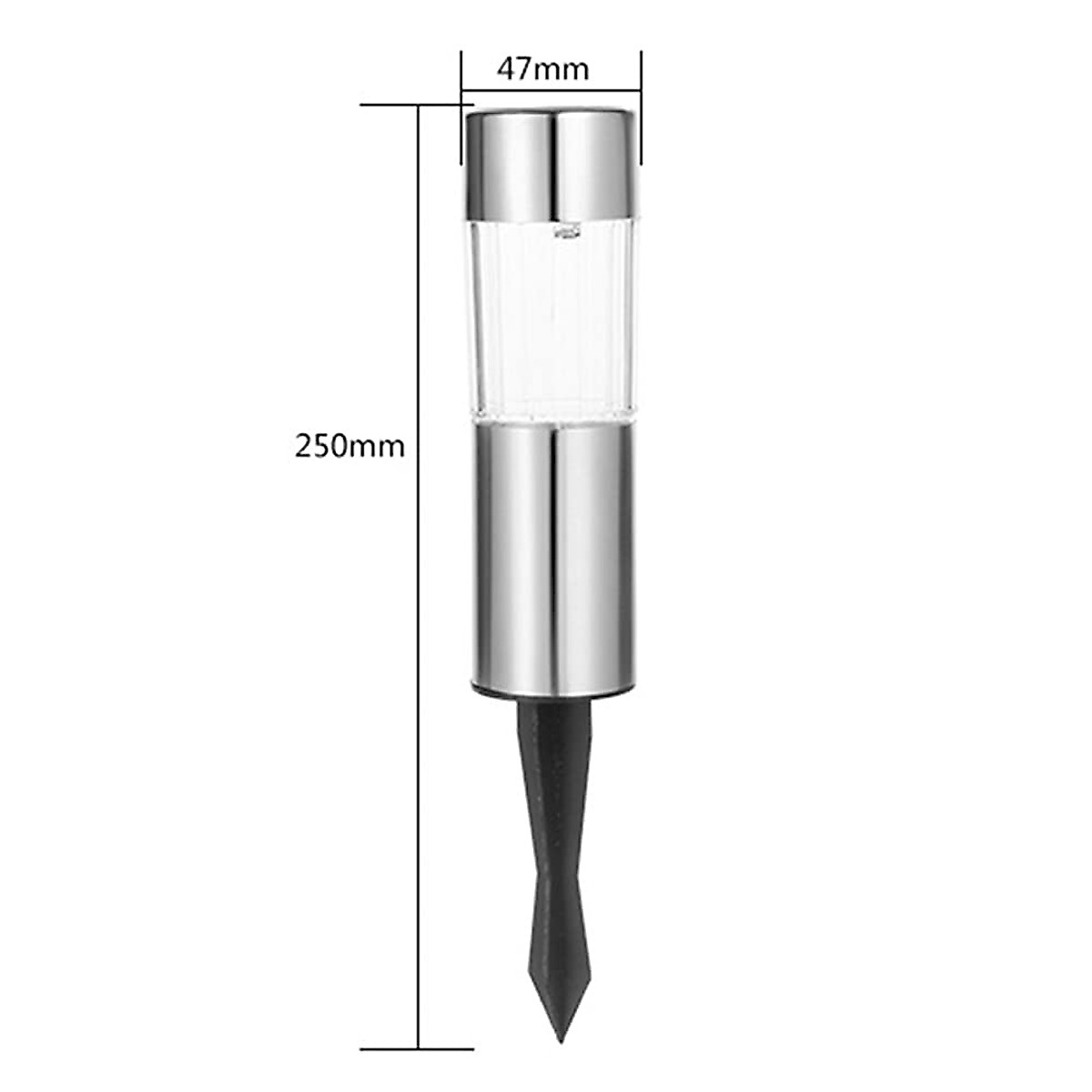 ZHUANYIYI 3 Pieces, Outdoor Solar Waterproof Lights, Ground Plug Garden Lawn Landscape Lights, Home Garden Pavement Decorative Lights