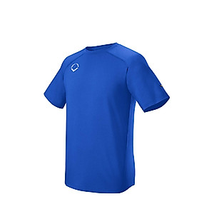 EvoShield Mens Pro Team Training Tee Royal- Youth, Royal, Large US