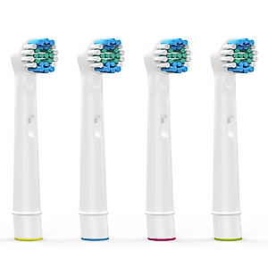 Replacement Brush Heads Refill,4 pack, fits Oral B Electric Toothbrush Precision,Floss, Pro White, Sensitive Gum Care,Cross,Sensi,Whitening,4 Count By WyFun