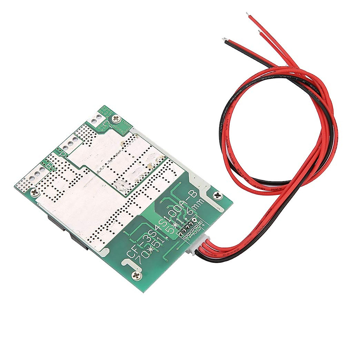 Battery Board, 4S 100A 12V LiFePO4 Lithium Li-ion LFP Battery Board with Balancing