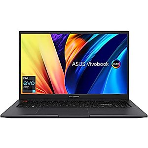 ASUS Vivobook S 15 Laptop 2023 New, 15.6" FHD Display, 12th Intel i7-12700H 14-Core, Iris Xe Graphics, 16GB DDR4 512GB SSD, Backlit KB, Thunderbolt 4, FP Reader, Wi-Fi 6E, Win11 Pro, COU 32GB USB