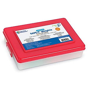 Learning Resources Customary SAFE-T Weight Set, 13 Pieces