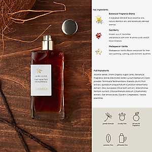 Lavanila Vanilla Coconut Perfume for Women, 0.32 oz Roller - Tropical Coconut, Tahitian Tiare Flower & Warm Vanilla, The Healthy Fragrance, Clean and Natural