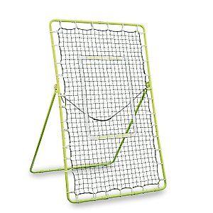 Rukket Tennis Practice Rebounder Net, 4x6 Rebound Wall for Tennis & Racquet Sports Ball, Portable Backboard for Indoor & Outdoor Training