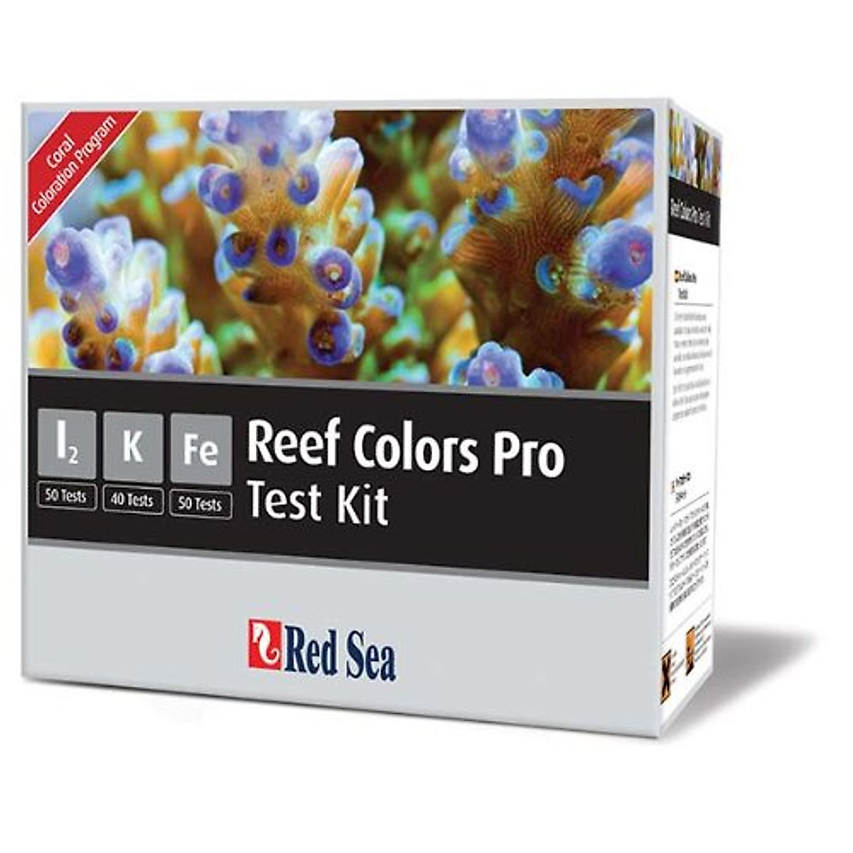 Red Sea Fish Pharm ARE21515 Saltwater Reef Color Pro Multi Test Kit for Aquarium