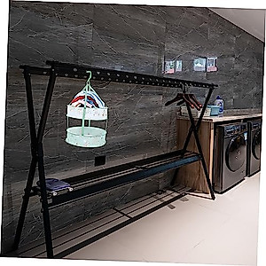 JOINPAYA 1pc Clothes Basket mesh Sweater Drying Rack Laundry Drying Rack Collapsible Sweater Dryer mesh c fold Towels Portable Clothes Rack Portable Clothes Drying Rack Laundry Tool Hangers