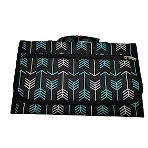 Portable Diaper Changing Pad by BabyDJhor, Open with One Hand, Unisex Baby Style, Excellent to Travel, Camping, Vacations, Gift, Register List and More. Newborn and Infant.