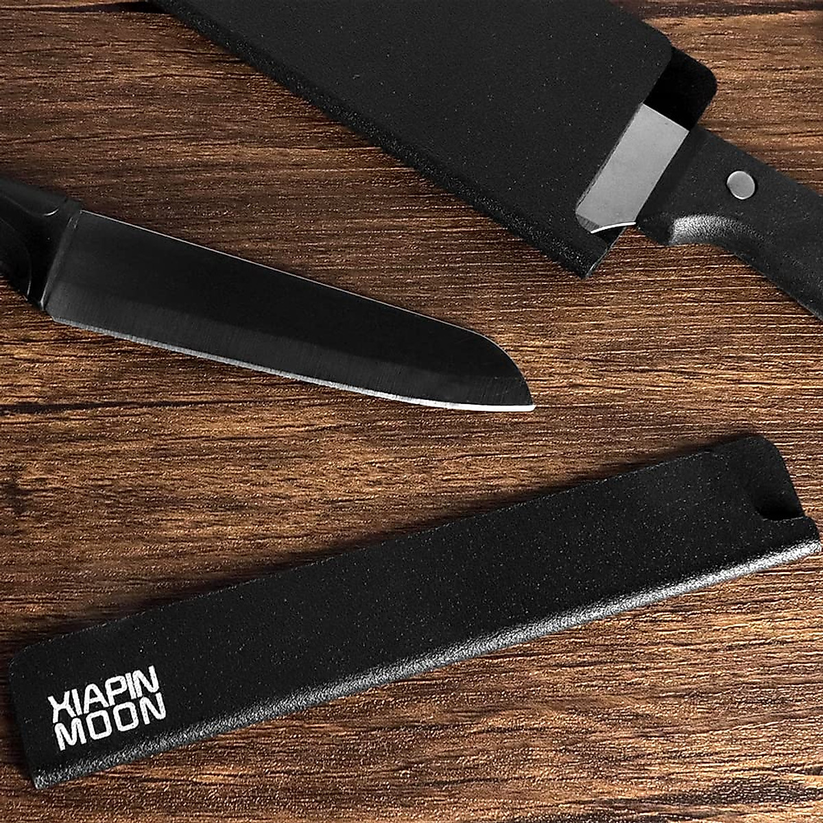 5-Piece Universal Knife Edge Guards ， More Durable, Gentle on Your Blades,BPA-Free Felt Lining Covers Are Non-Toxic and Abrasion Resistant - The chef's first choice - Knives Not Included