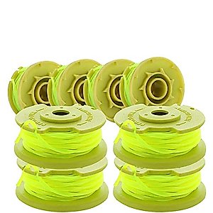 AC80RL3 String Trimmer Replacement Spool Line 080 Inch Twisted Line Compatible with Ryobi One Plus+ AC80RL3 18v, 24v, and 40v Cordless Trimmers ，Weed Eater String Auto-Feed Spool Line 11ft（8-Pack）